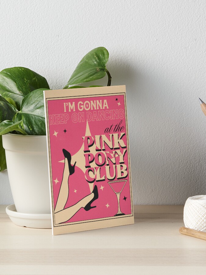 "Pink Pony Club" Art Board Print for Sale by auroraspng | Redbubble