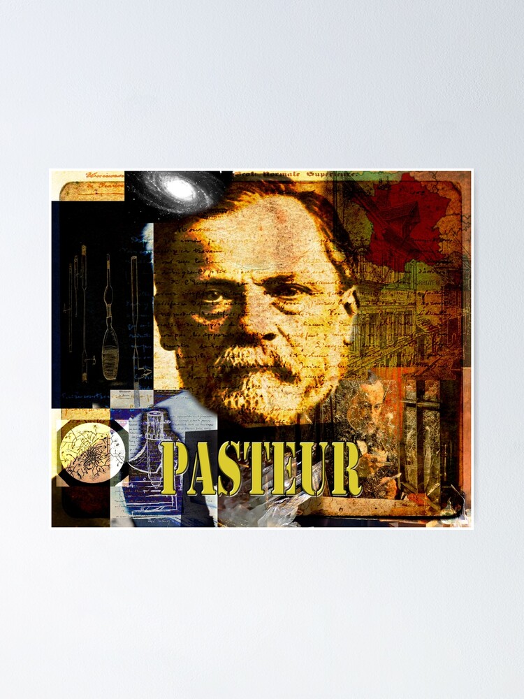 "Louis Pasteur" Poster by jose-bernabe28 | Redbubble