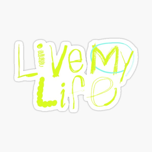 "aespa - Armageddon Live My Life Logo" Sticker for Sale by Positive ...