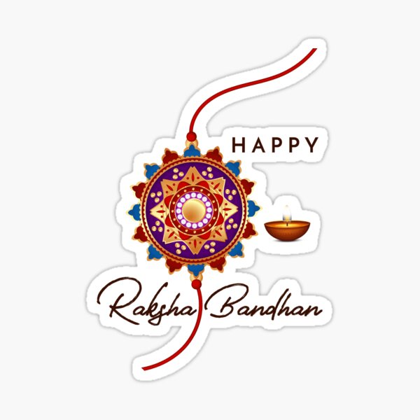 " Raksha Bandhan Gift " Sticker for Sale by JUNGLE ⭐⭐⭐⭐⭐ | Redbubble