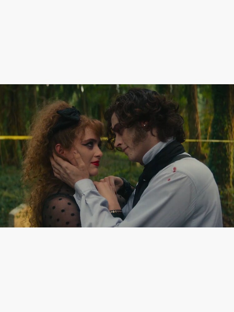 "lisa swallows & the creature - lisa frankenstein" Sticker for Sale by ...