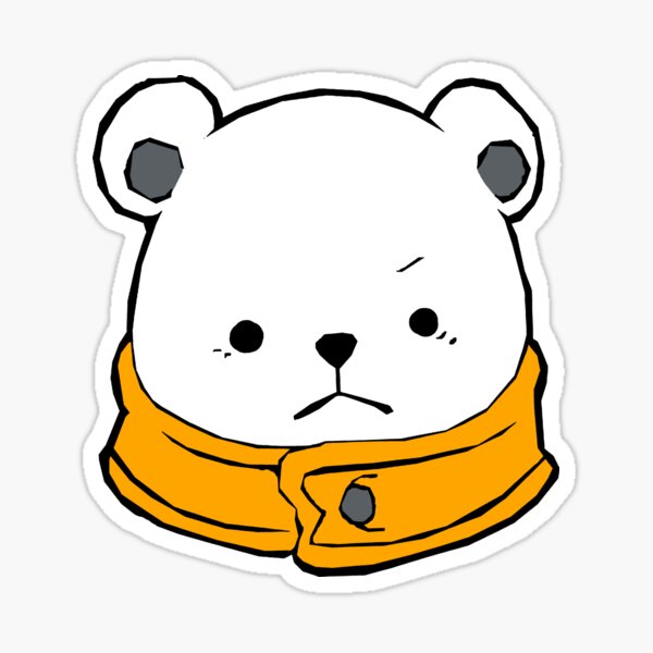"Bepo / Polar Bear / Mink / Heart Pirates" Sticker for Sale by ...