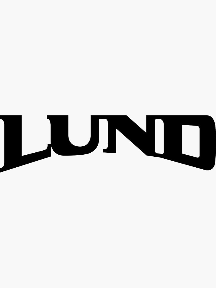 "Lund Aluminum Boats" Sticker for Sale by wengtuwo | Redbubble
