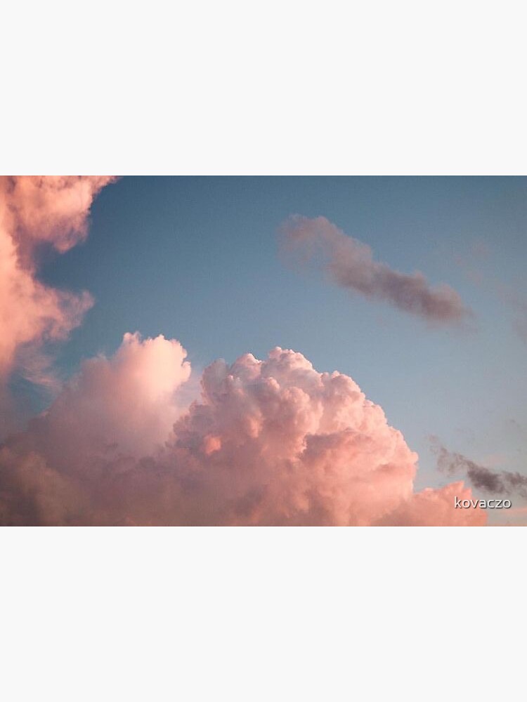 "Pink clouds" Sticker by kovaczo | Redbubble