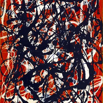 "jackson pollock abstract expressionism" Greeting Card for Sale by ...