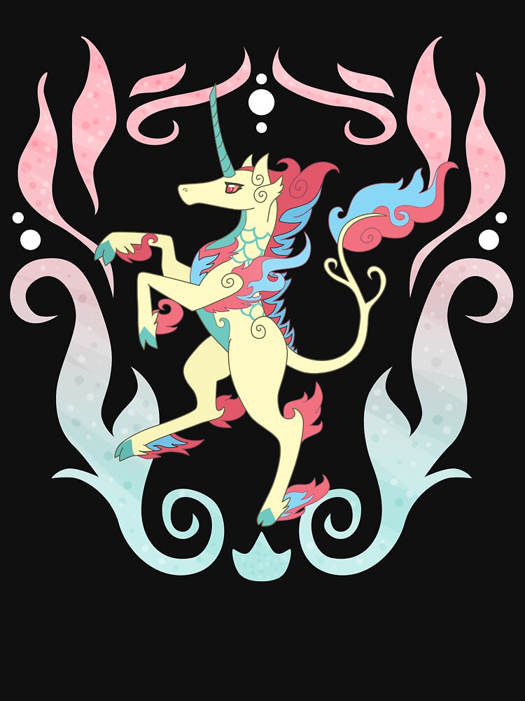 "Fire Qilin (Heraldry Style)" Essential T-Shirt for Sale by ...