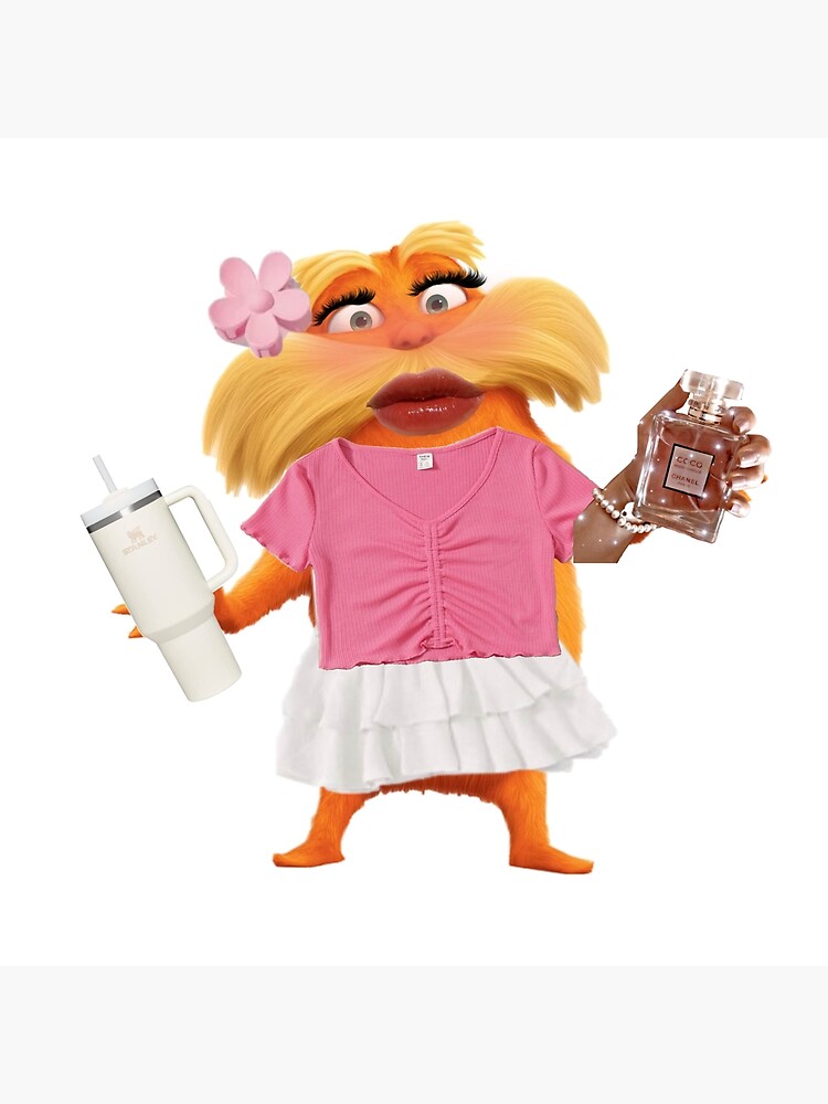 "Preppy Lorax " Poster for Sale by Flowers4hours | Redbubble