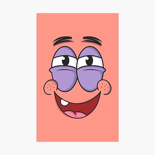 Patrick Star Faces Patrick Star Funny Face 3D Model By Guntuy3