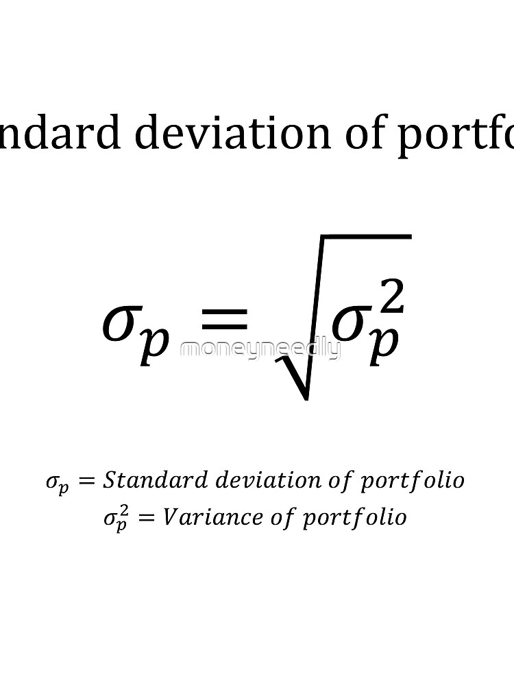 "Standard Deviation of a Portfolio with description" Scarf by ...