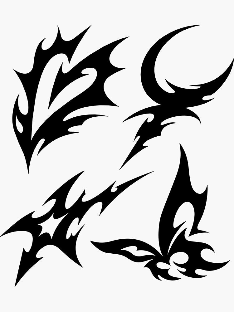 "aespa - Armageddon Member Symbol [Black]" Sticker for Sale by ...