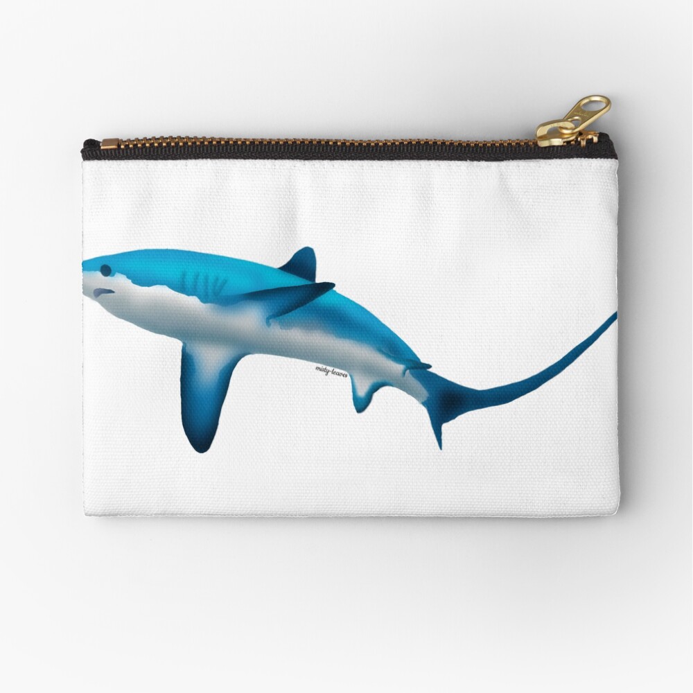 "Pelagic thresher shark" Sticker for Sale by misty-leaves | Redbubble
