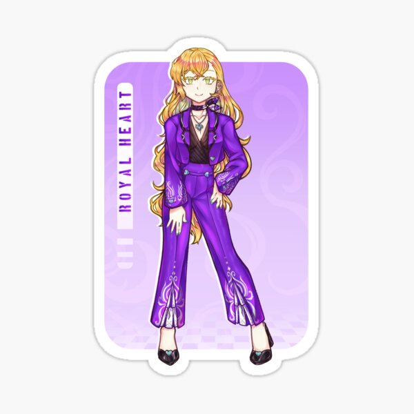 "Royal Heart Dokibird" Sticker for Sale by ACenturyMage | Redbubble