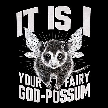 "Fairy God-Possum - Eye Voodoo" Sticker for Sale by eyevoodoo | Redbubble