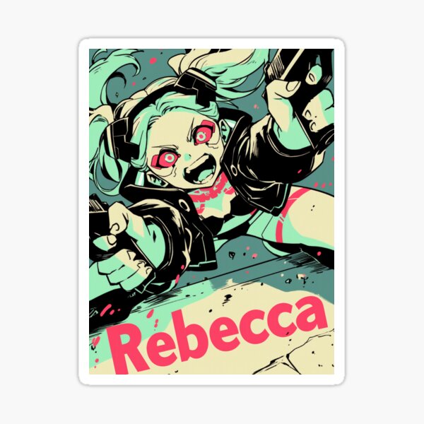 "Vintage Rebecca" Sticker for Sale by SchellStation | Redbubble