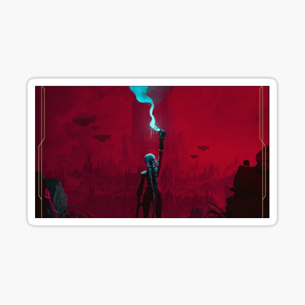 "Get Jinxed!" Sticker for Sale by GameZoneX | Redbubble