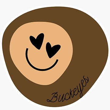 "Buckeye" Sticker for Sale by Riley Adleta | Redbubble