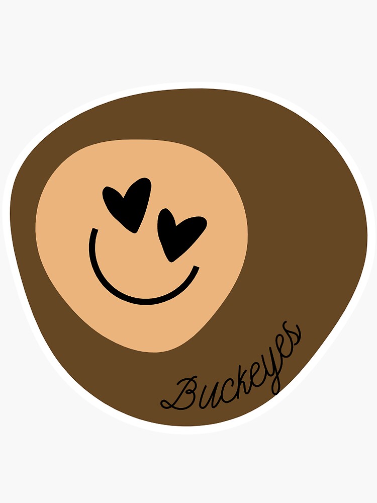 "Buckeye" Sticker for Sale by Riley Adleta | Redbubble