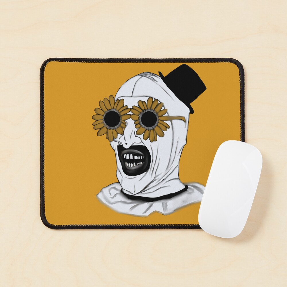 "Terrifier Art the Clown Illustration" Sticker for Sale by LavinyArt ...