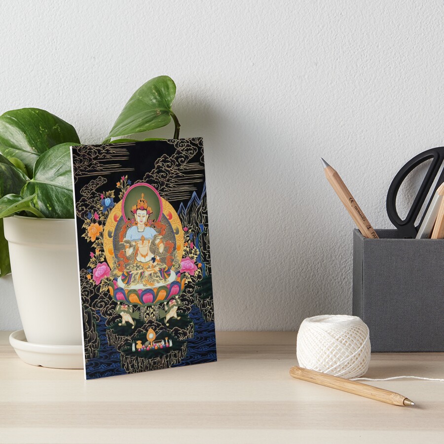 "Dorje Sempa Thangka Vajrasattva Buddhist Art" Poster for Sale by ...