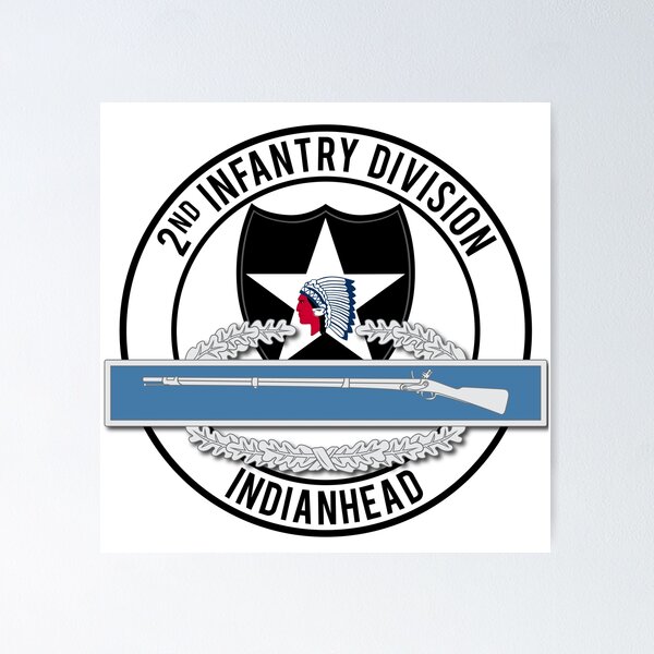 "2nd Infantry Combat Infantry Badge CIB" Poster for Sale by jcmeyer ...