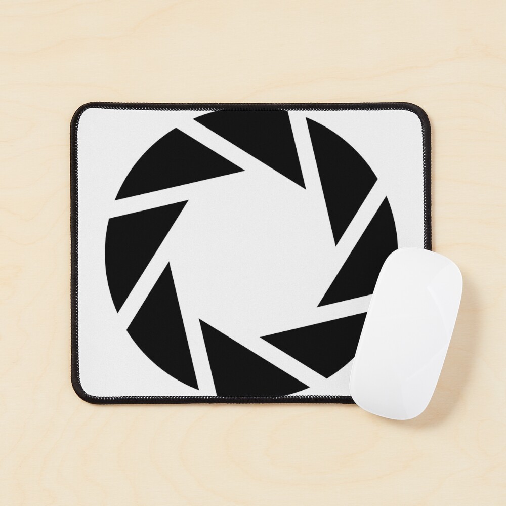 "Black Aperture Logo" Sticker for Sale by Walletinspector | Redbubble