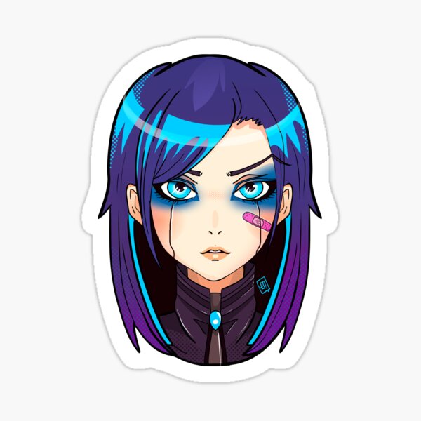 "Cyberpunk anime Ergo Proxy sticker" Sticker for Sale by eviltorn ...