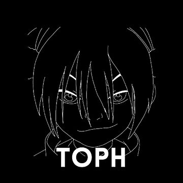 "Toph - Avatar The Last Airbender [WHITE OUTLINE]" Sticker for Sale by ...