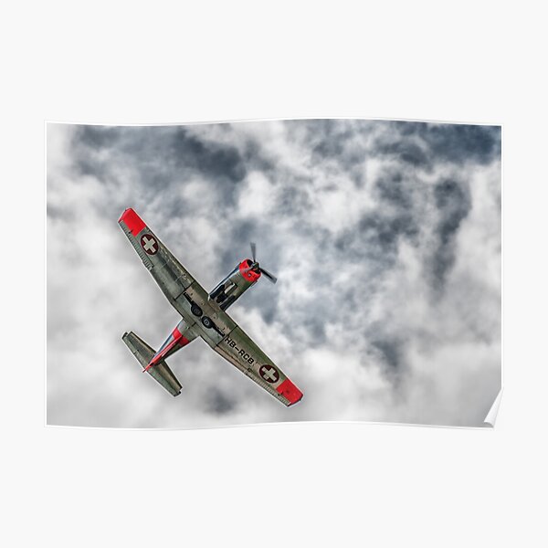 "Pilatus P3" Poster by PeterKaul | Redbubble