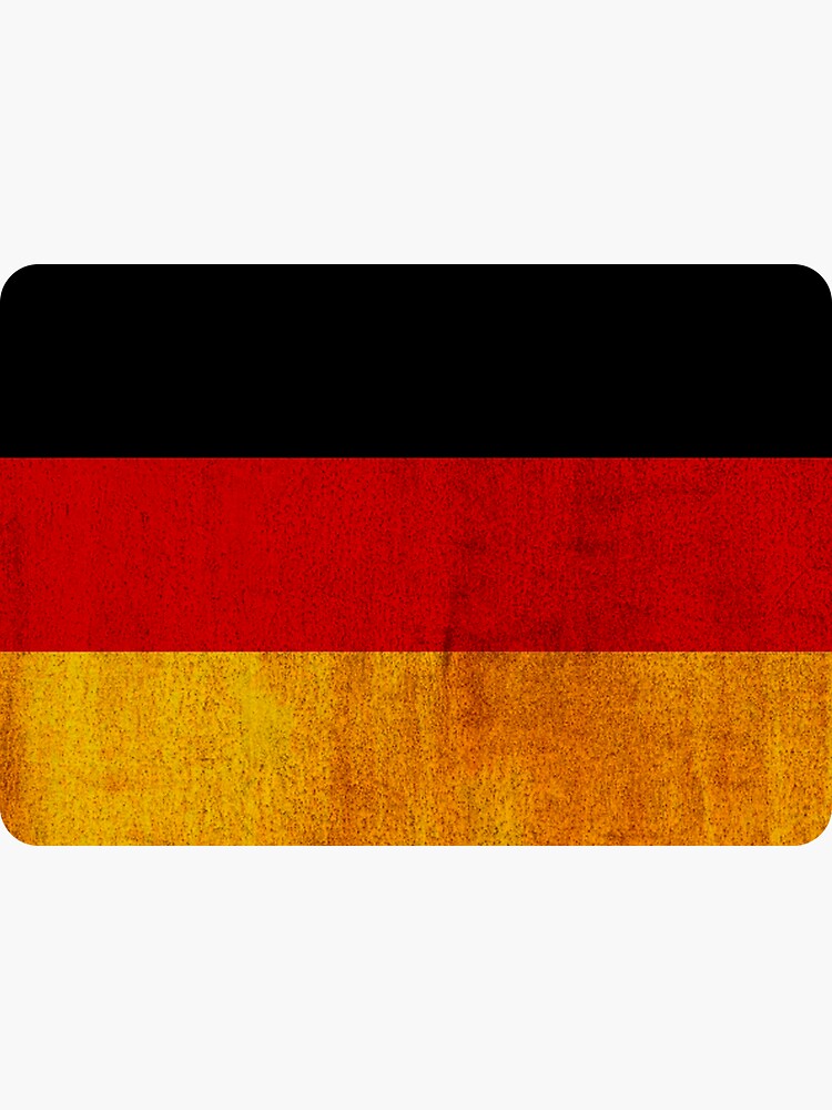 "Rusty Germany Flag" Sticker for Sale by imamsoe | Redbubble