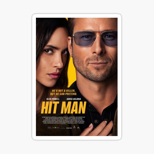 "Hit Man Movie" Sticker for Sale by BlumhanGgie | Redbubble