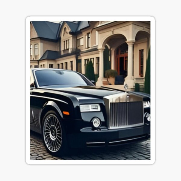 "Luxury car" Sticker by ArtColor09 | Redbubble