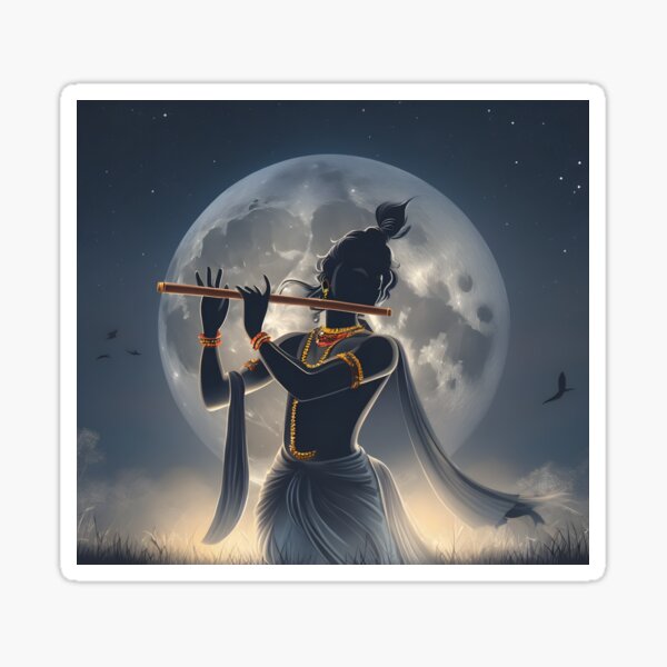 "Lord Krishna" Sticker for Sale by Alair-In | Redbubble