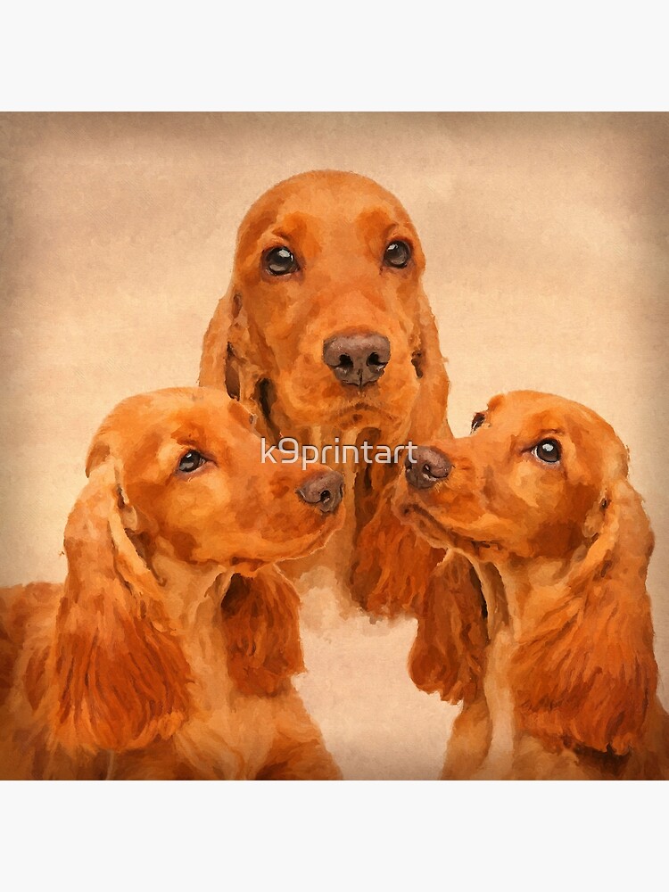 "English Cocker Spaniel Collage" Canvas Print by k9printart | Redbubble
