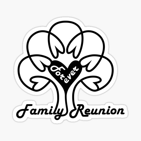 "Family reunion Family forever" Sticker for Sale by Crabsiri | Redbubble
