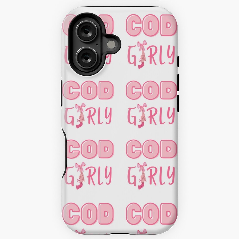 "COD GIRLY Sticker (vertical)" Sticker for Sale by savcat15 | Redbubble