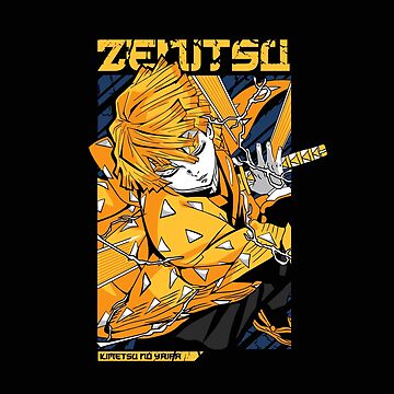 "Zenitsu Agatsuma - Kimetsu no Yaiba Wiki" Postcard by ArtistryHavenn ...