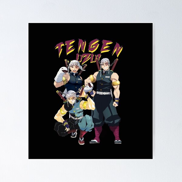 "Tengen Uzui - Kimetsu no Yaiba Wiki" Poster by ArtistryHavenn | Redbubble