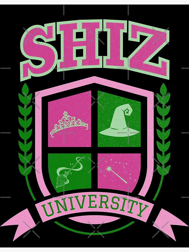 "Shiz University" Poster for Sale by mgpimienta | Redbubble
