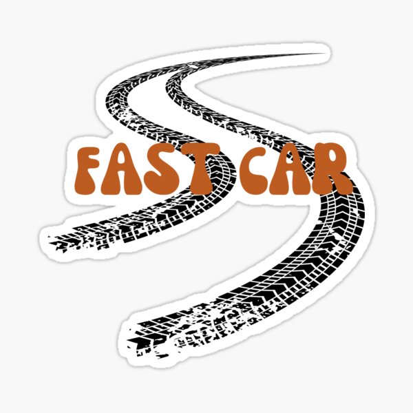 "Fast Car Tracy Chapman/Luke Combs" Sticker for Sale by Gabby M | Redbubble
