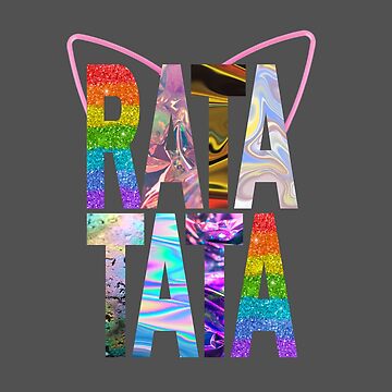 "RATATATA" Sticker for Sale by cupcakemichi | Redbubble