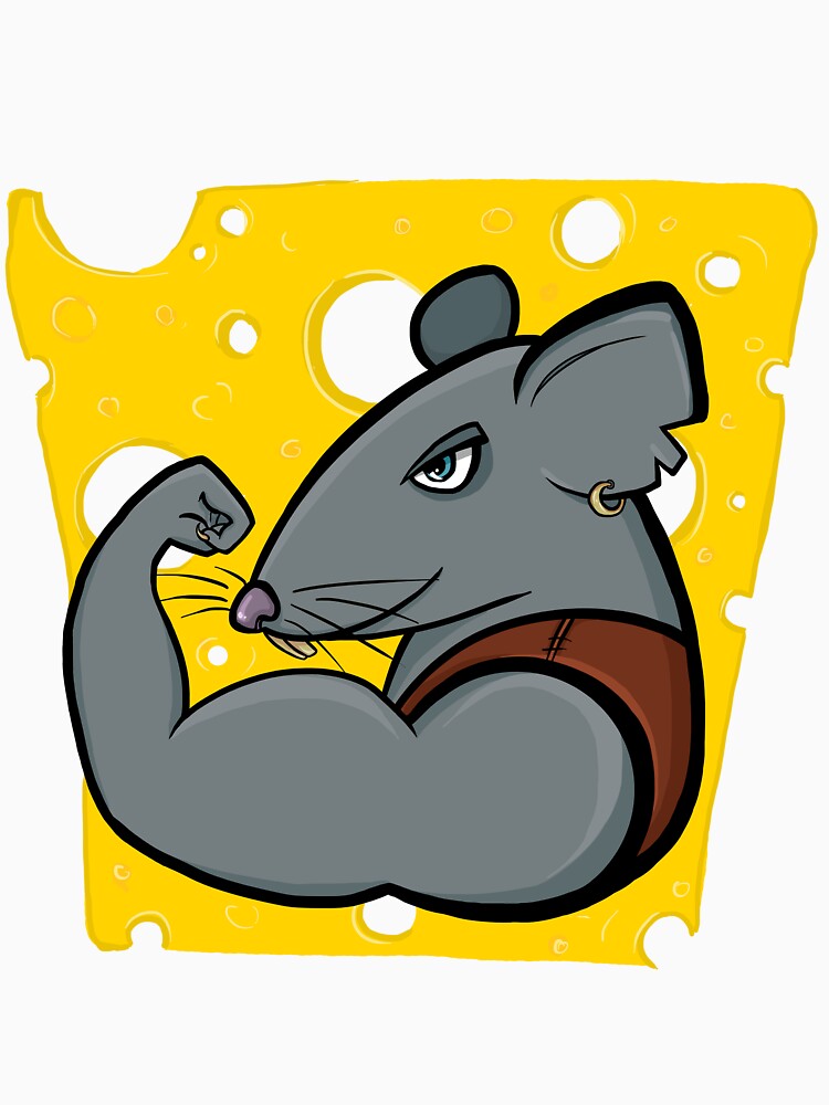 "Rat power" T-shirt for Sale by burenkaUA | Redbubble | rat t-shirts ...