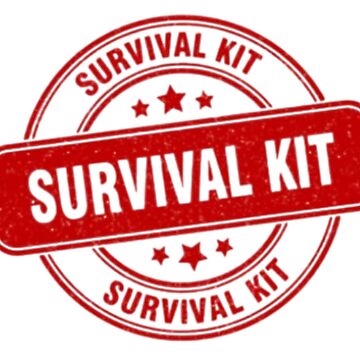 "Survival Kit" Sticker for Sale by RENAGADE4LYF | Redbubble
