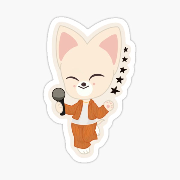 "SKZOO FoxI.NY S-Class Stray Kids" Sticker for Sale by Kaleigh Jacobson ...
