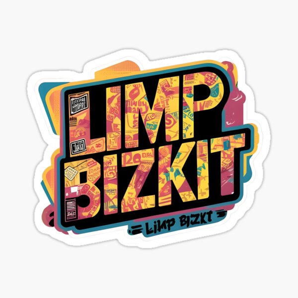 "LIMP BIZKIT Aesthetic | Eye-catching stricker " Sticker for Sale by ...