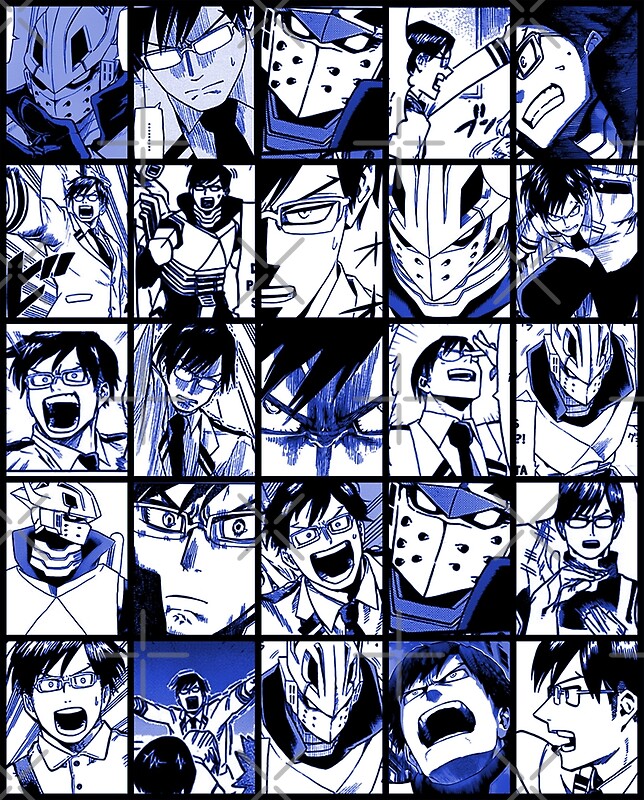 "BNHA Iida collage" by Angellinx3 | Redbubble