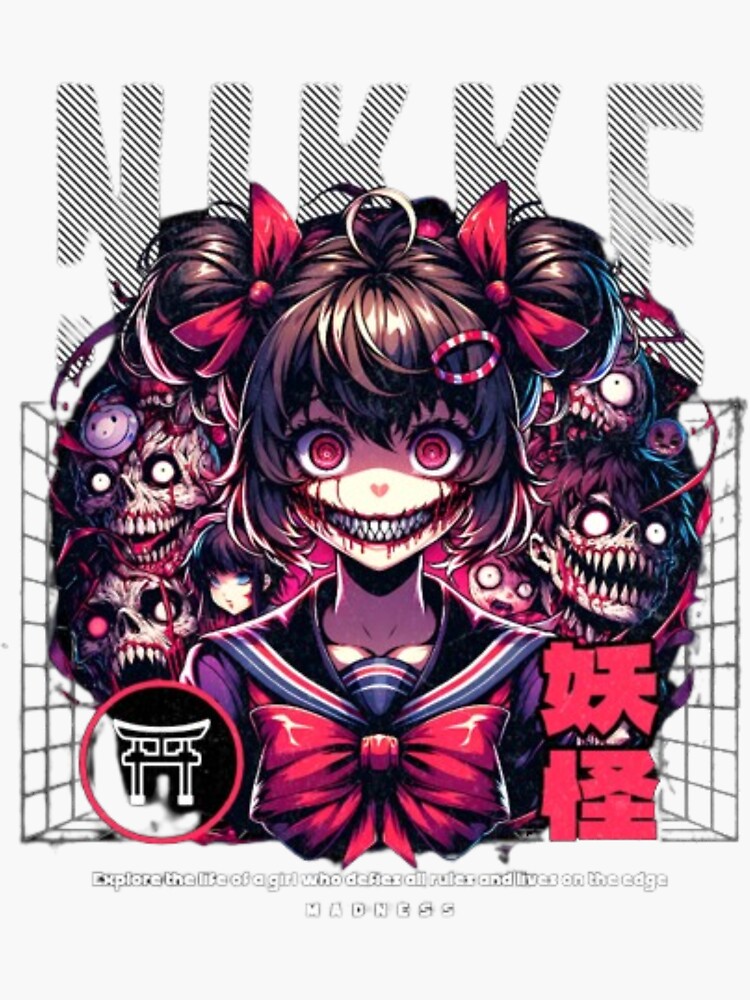 "Nikke japanese cute character" Sticker for Sale by thegamerhero ...