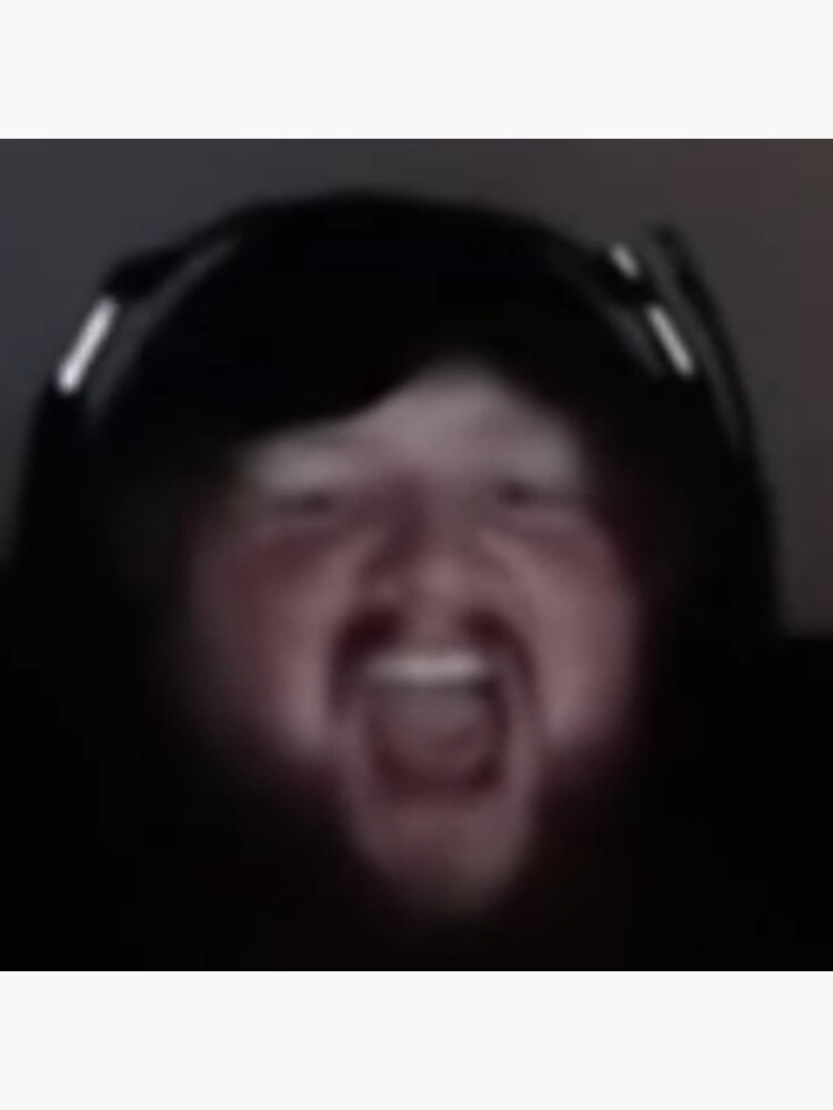 "Caseoh Face" Poster for Sale by HoneybunCloth | Redbubble