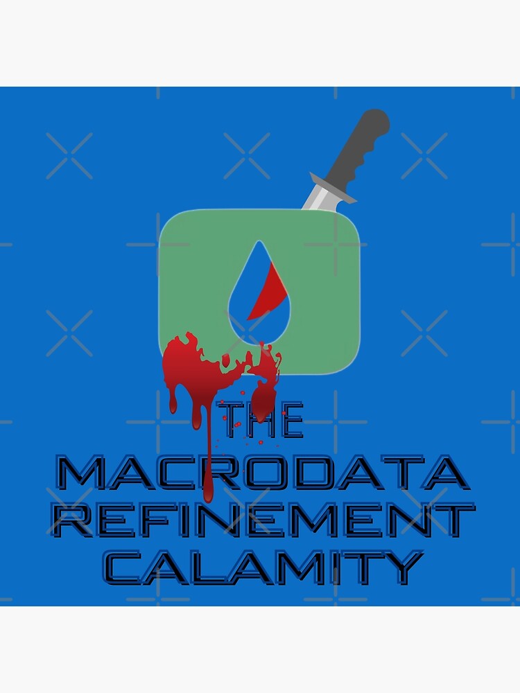 "The Macrodata Refinement Calamity" Poster for Sale by Sturdust | Redbubble