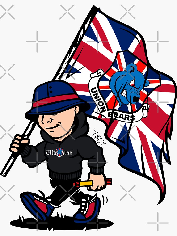 "Union Bears" Sticker for Sale by Muss 86 | Redbubble