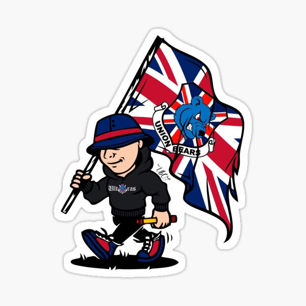 "Union Bears" Sticker for Sale by Muss 86 | Redbubble